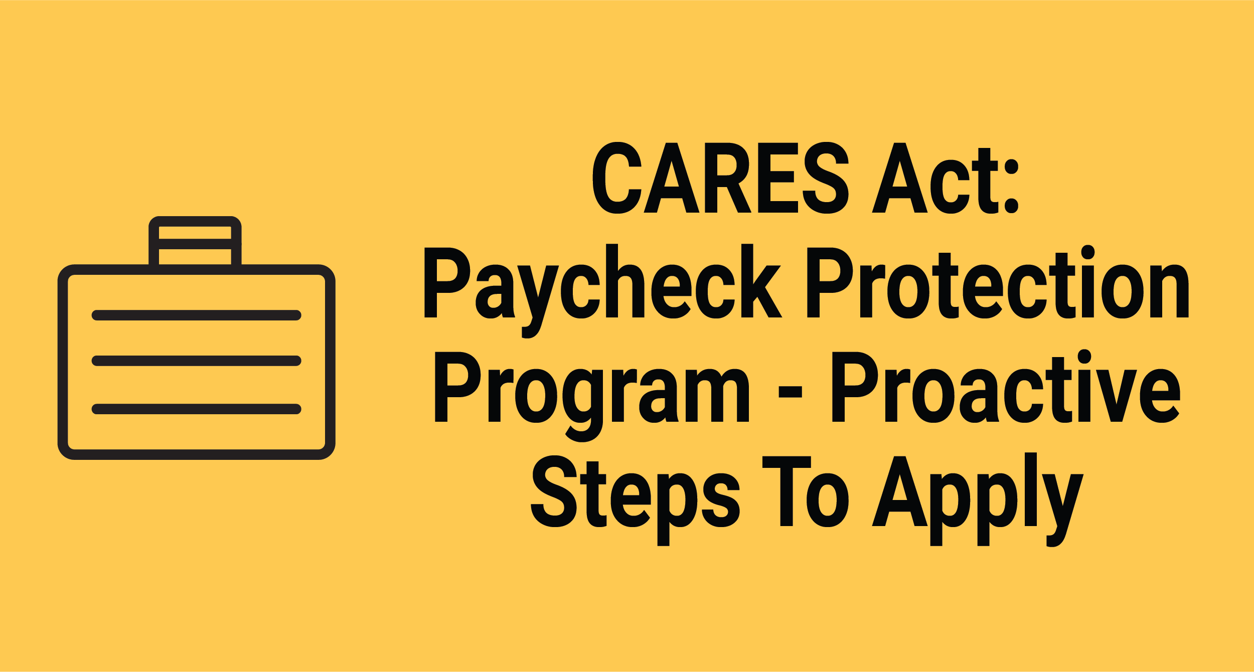 Maslon Legal Alert | CARES Act: Paycheck Protection Program – Proactive ...