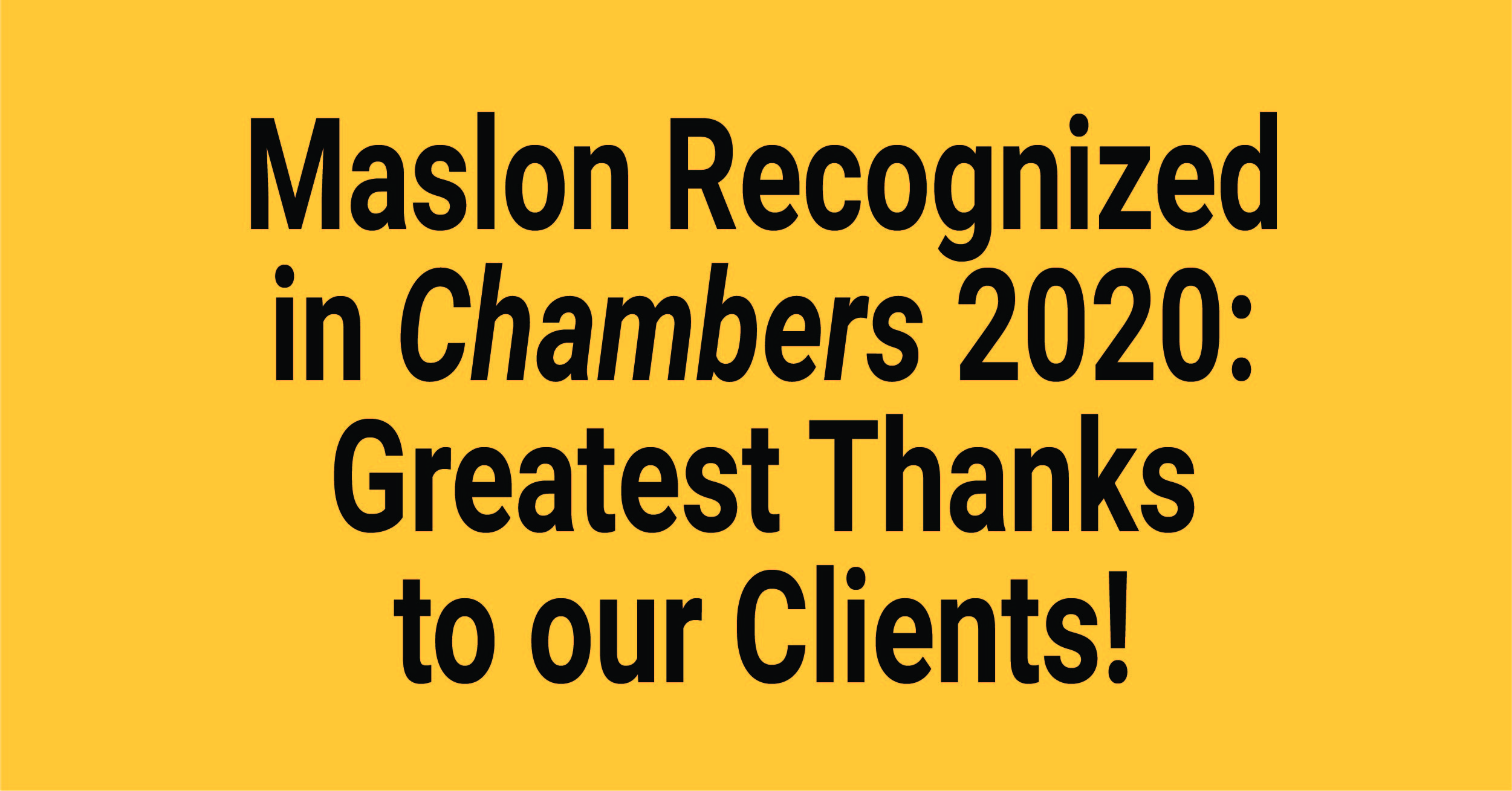 Maslon Recognized as Leading Minnesota Firm in 2020 Chambers USA ...