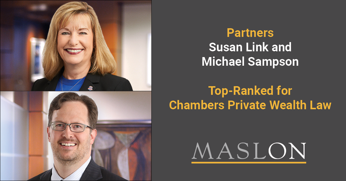Maslon Recognized in Chambers as Leading Minnesota Firm for Private ...