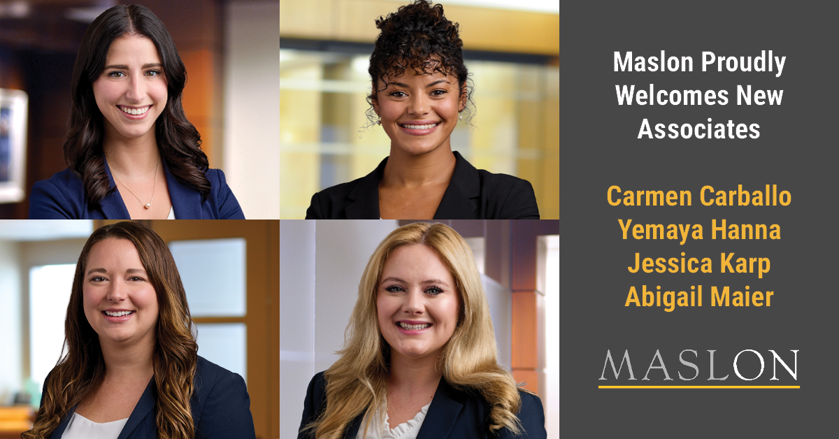 Maslon Welcomes Attorneys Carmen Carballo, Yemaya Hanna, Jessica Karp ...