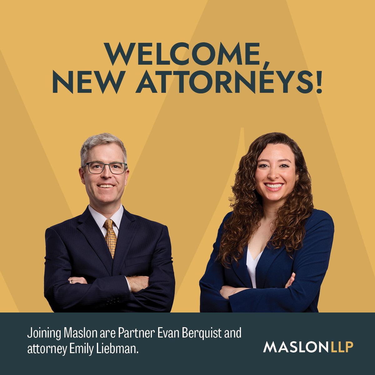 Maslon Welcomes Evan Berquist and Emily Liebman to the Firm | Maslon LLP