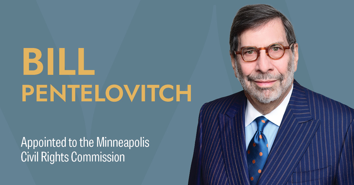 Bill Pentelovitch Appointed to the Minneapolis Civil Rights Commission ...