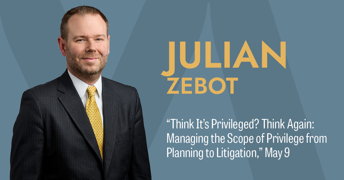 Julian Zebot to Present at American Bar Association Real Property ...