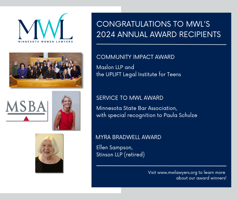 Maslon Honored with 2024 Community Impact Award from Minnesota Women ...