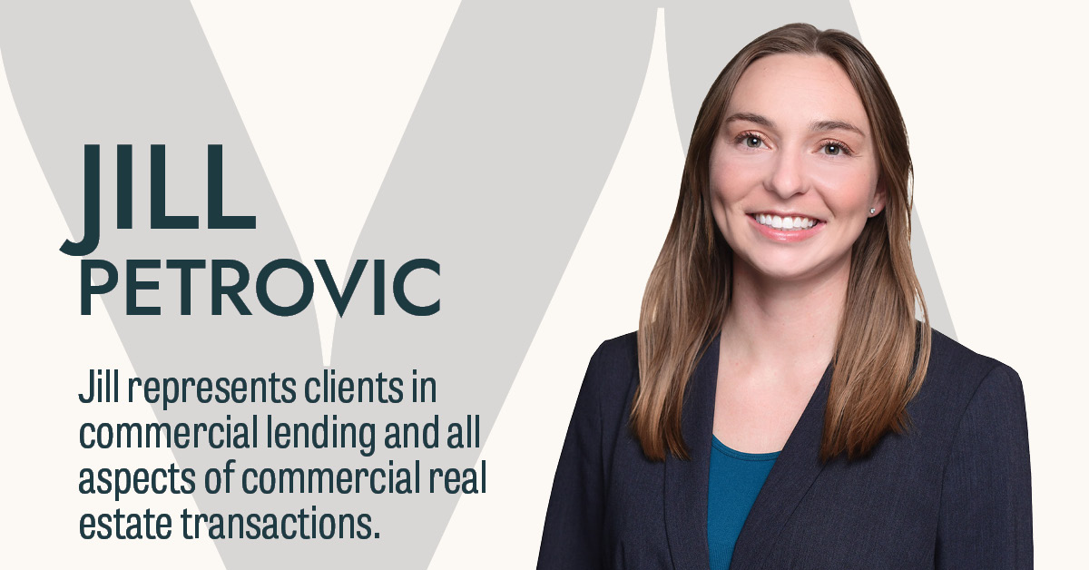 Maslon Welcomes Real Estate Finance Attorney Jill Petrovic to the Firm ...