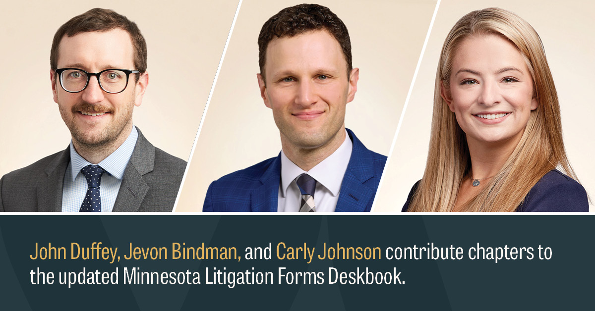 John Duffey, Jevon Bindman, and Carly Johnson Author Chapters in 2024 ...