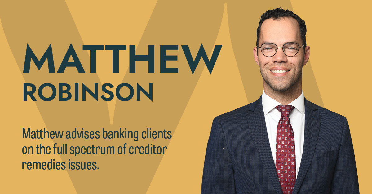 Maslon Welcomes Financial Services Partner Matthew Robinson to the Firm ...